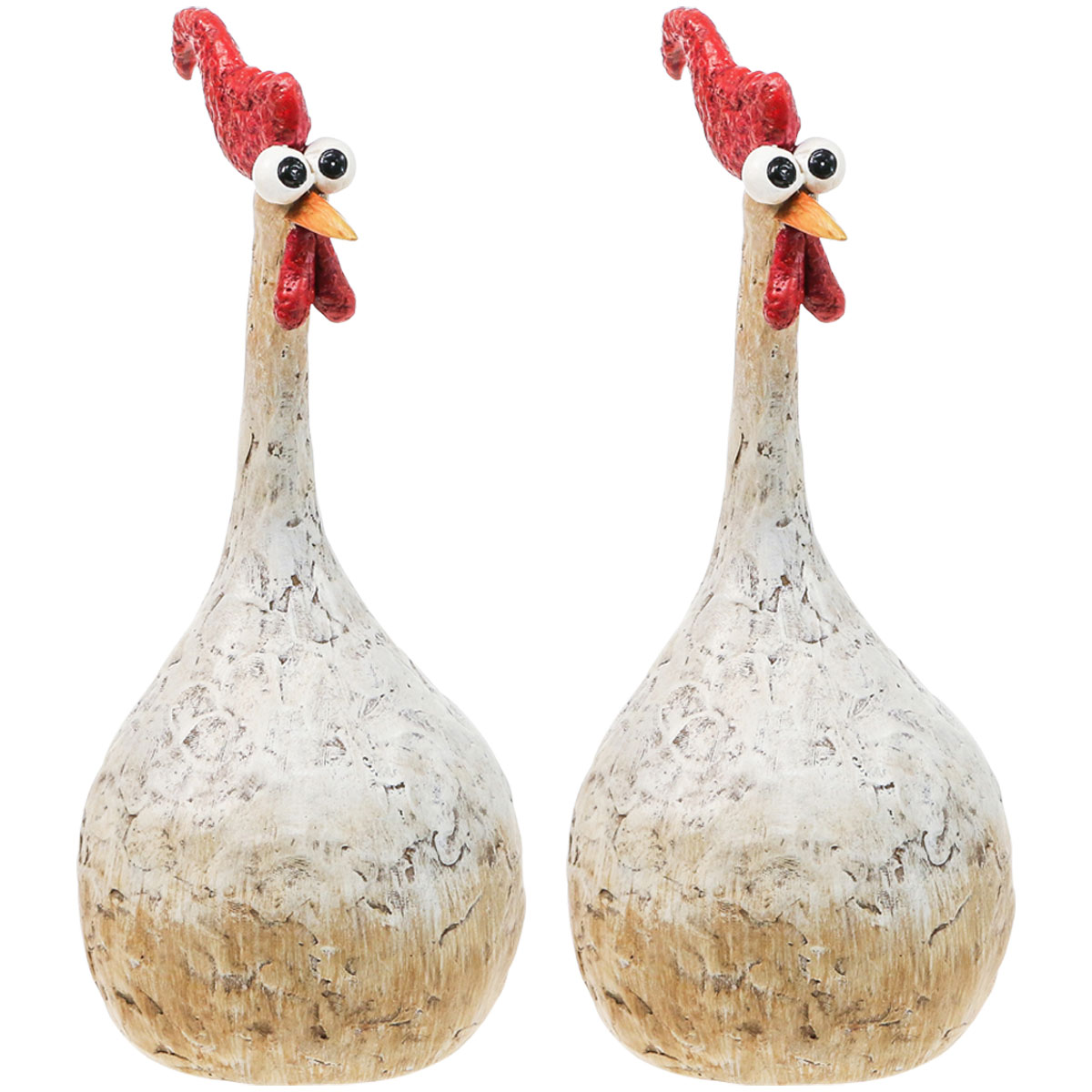 Floristik24.at Deko Hühner Deko Figur Osterdeko Huhn lustig H26cm