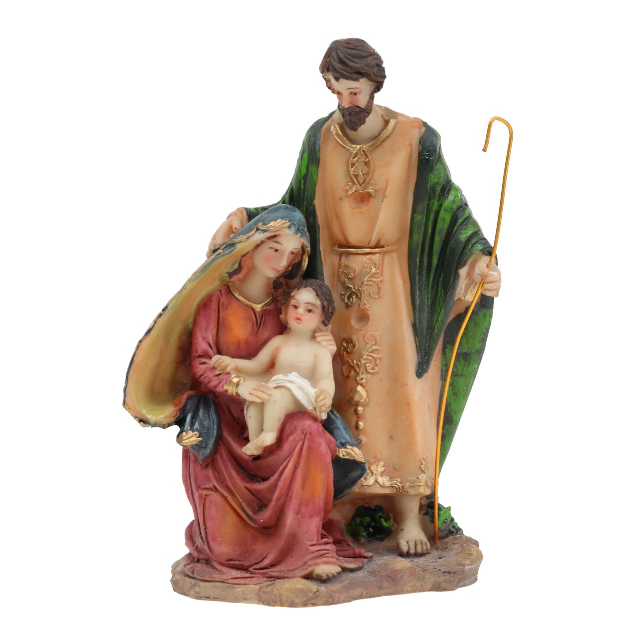 Floristik24.at Krippenfiguren Maria, Josef, Jesus 14,5cm-596525